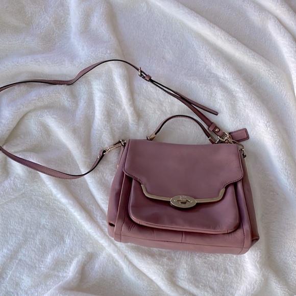 Coach | Bags | Coach Dusty Rose Shoulder Bag | Poshmark